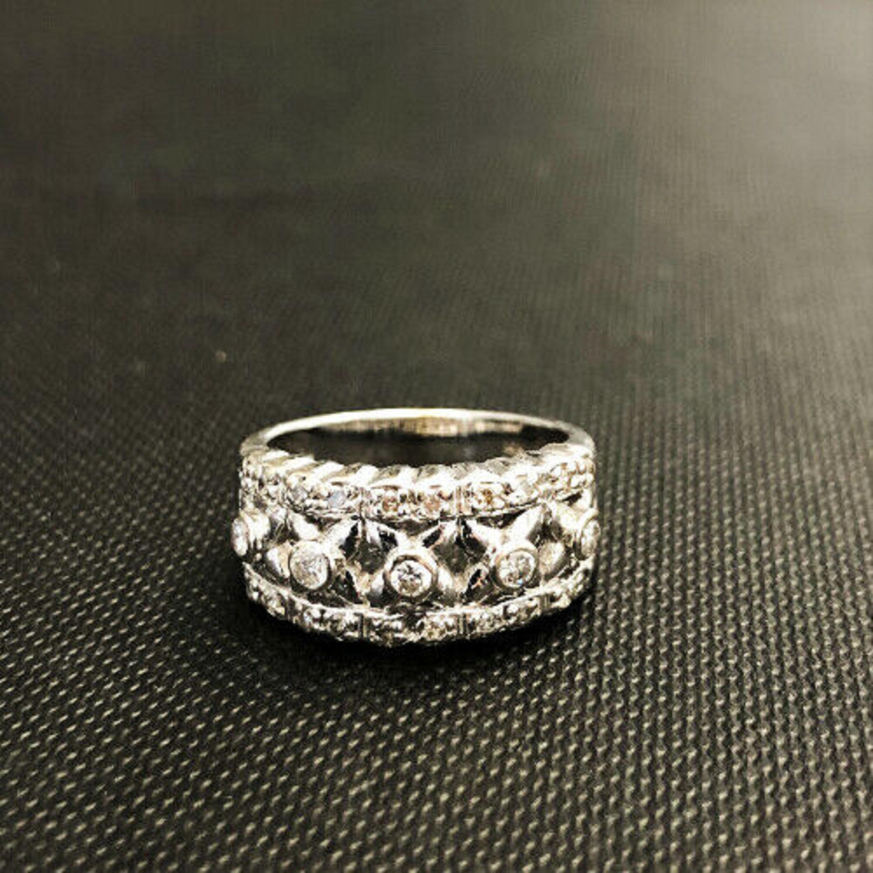 Vintage "Byzantine" Style Diamond Ring For Sale at 1stDibs | byzantine ...