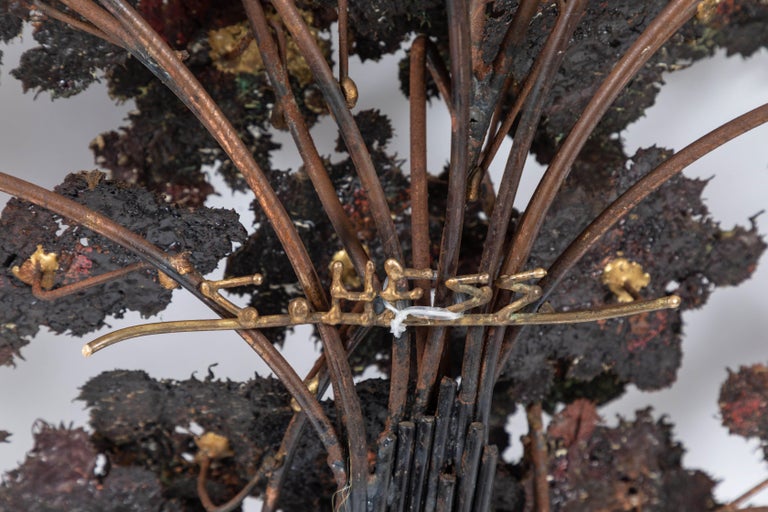 Vintage C. Hess Copper and Bronze Tree Sculpture at 1stDibs