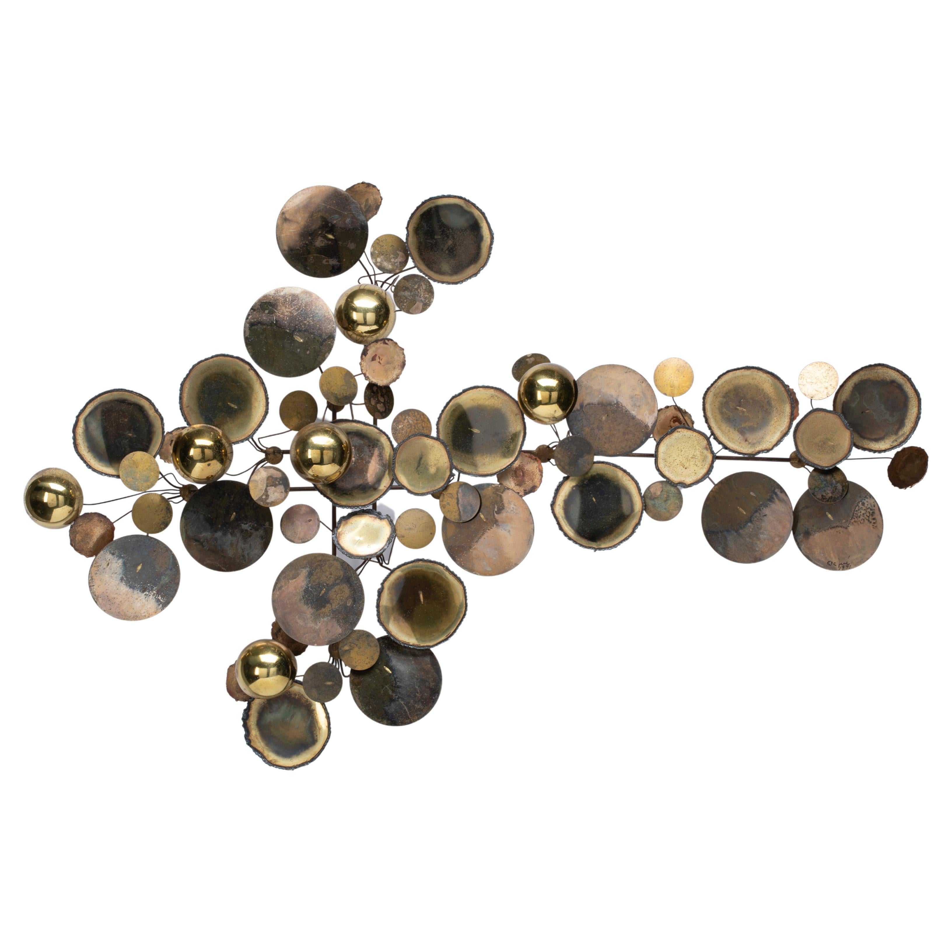 Musical Note Wall Sculpture by Jere Artisan House c 1990's For Sale at ...