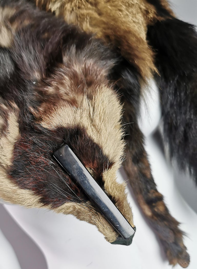 Vintage c1940s marten fur stole, Tippet For Sale at 1stDibs