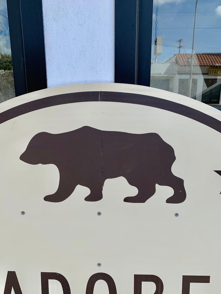 Vintage California Historical Landmark Sign For Sale at 1stDibs