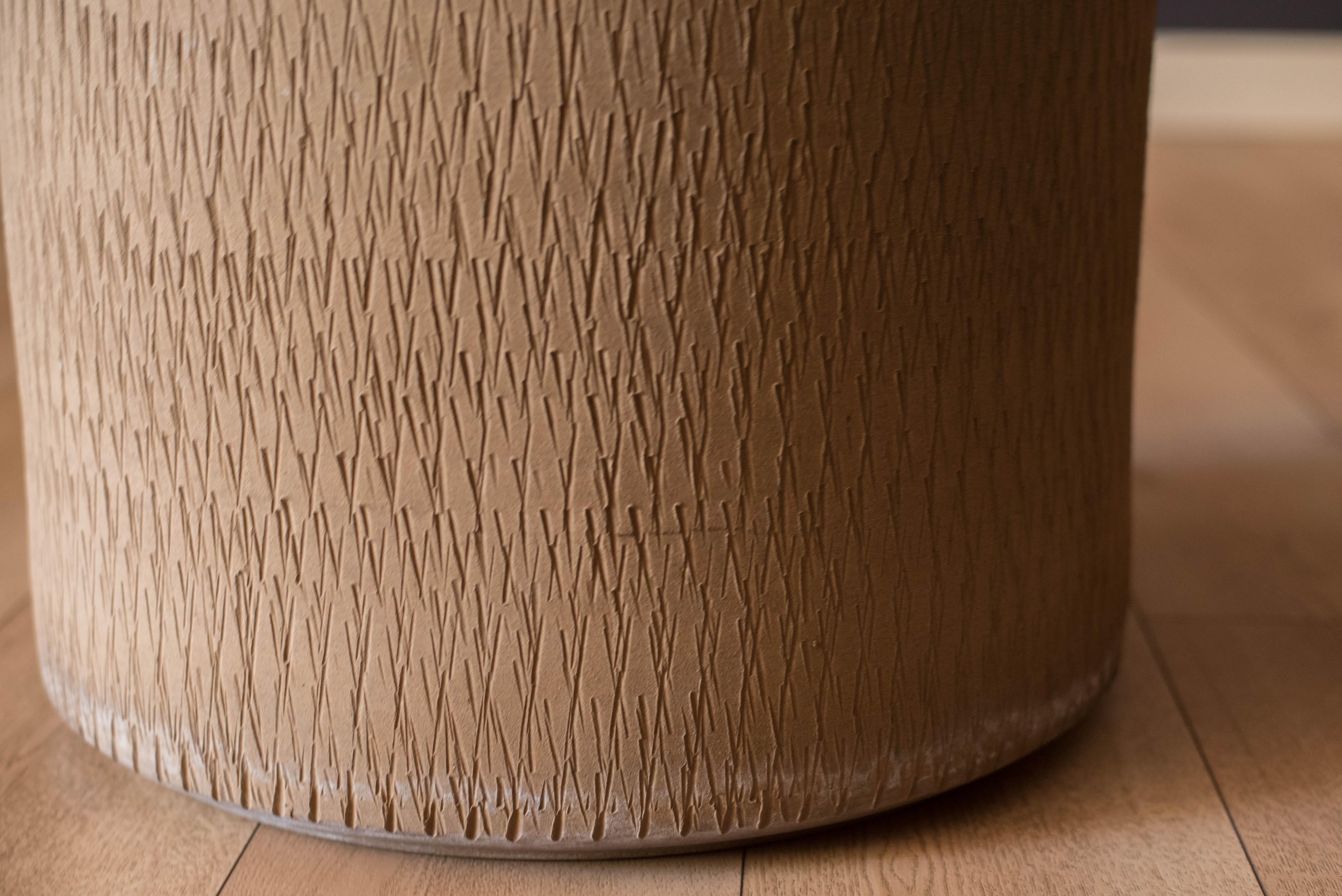 Vintage California Modern Sgraffito Planter Pot by Gainey For Sale at ...