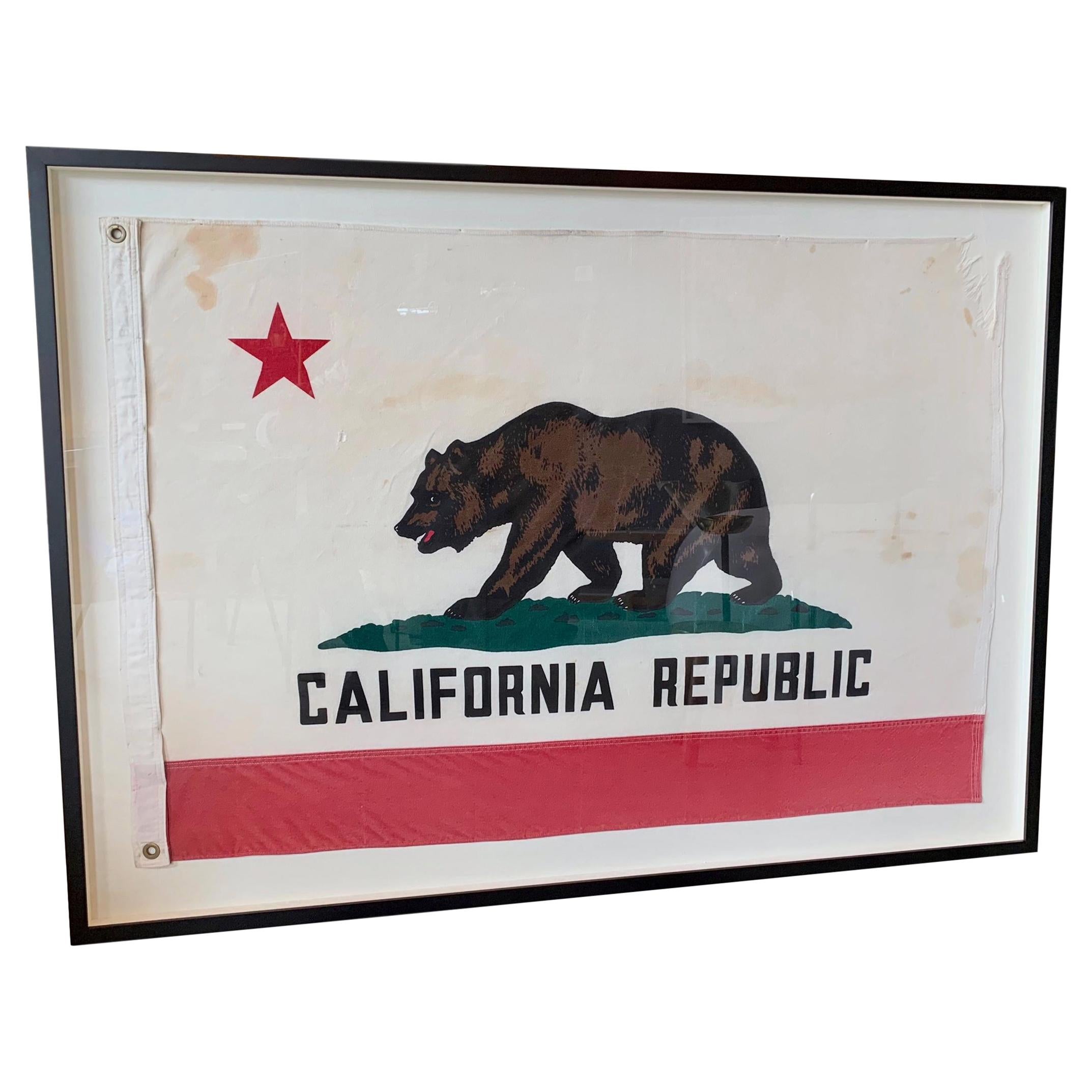 Vintage California State Flag at 1stDibs
