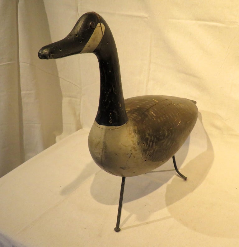 Vintage Canada Goose Decoy For Sale at 1stDibs