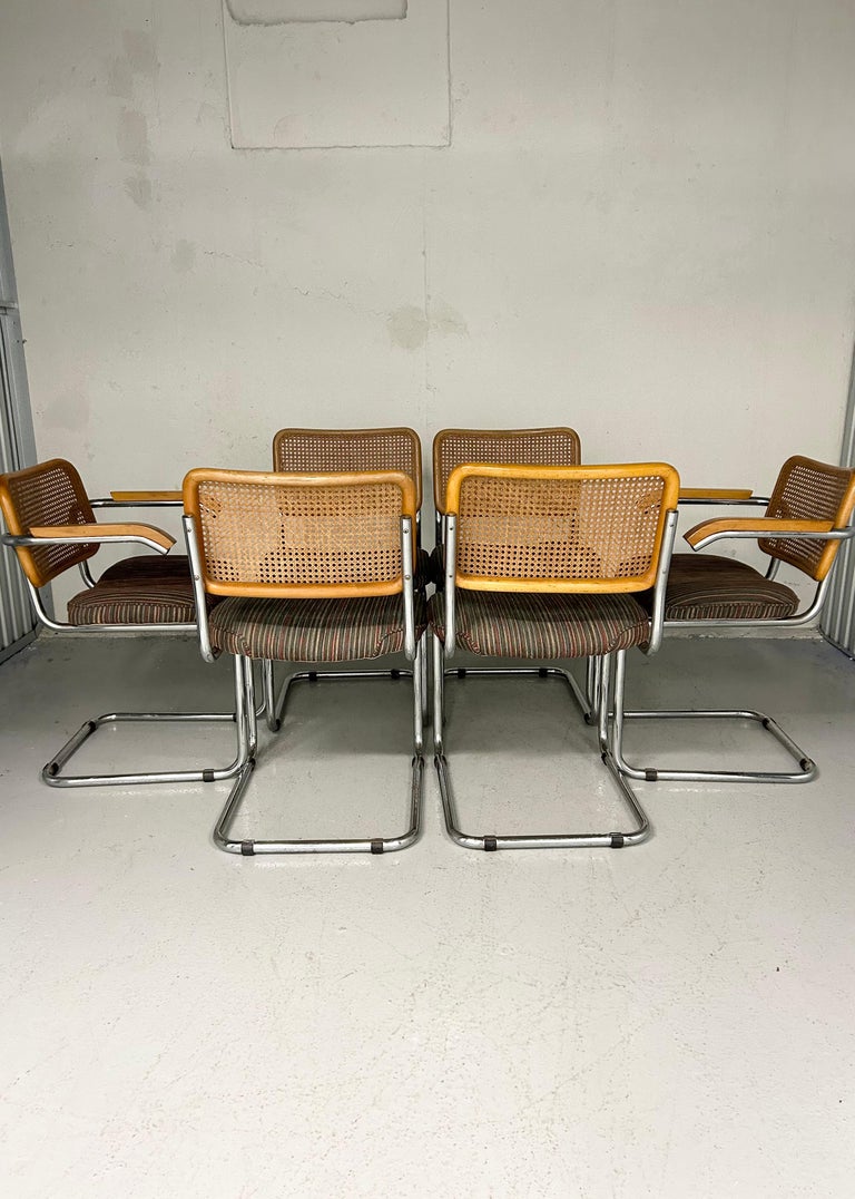 Vintage Cane Cesca Chairs For Sale at 1stDibs