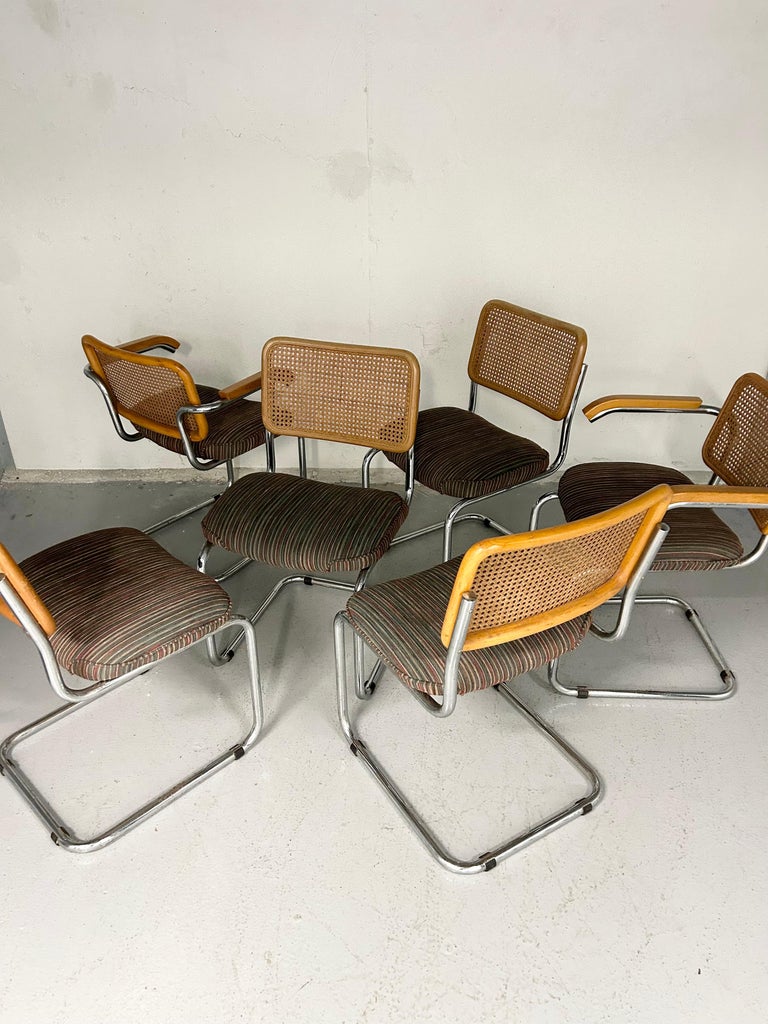 Vintage Cane Cesca Chairs For Sale at 1stDibs