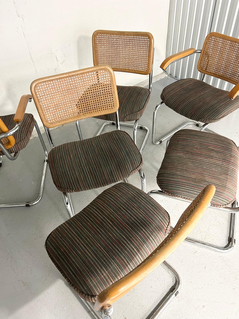 Vintage Cane Cesca Chairs For Sale at 1stDibs