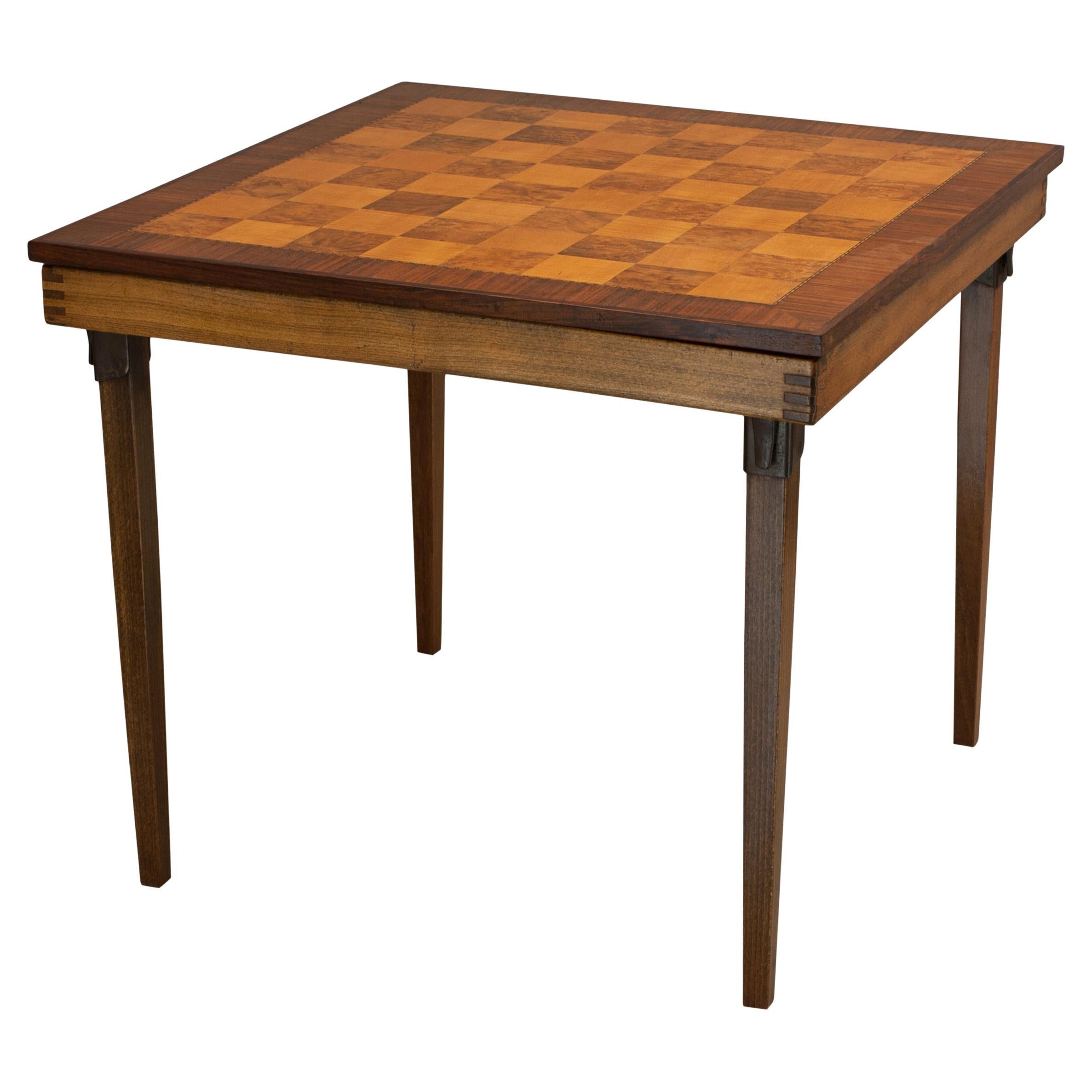 Vintage Backgammon Table at 1stDibs