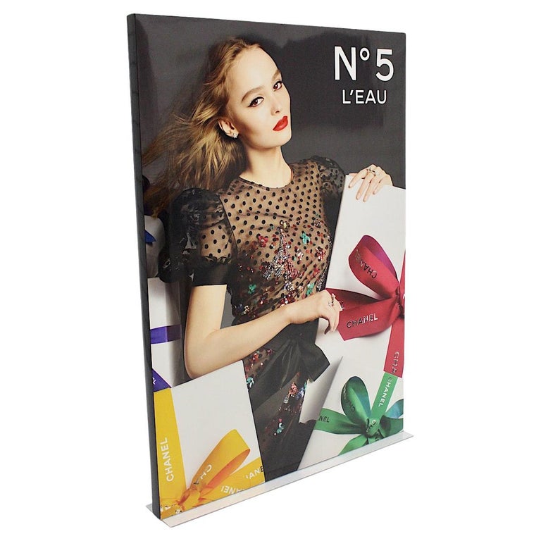 Vintage Cardboard Chanel No. 5 Advertising Display circa 2017 France ...