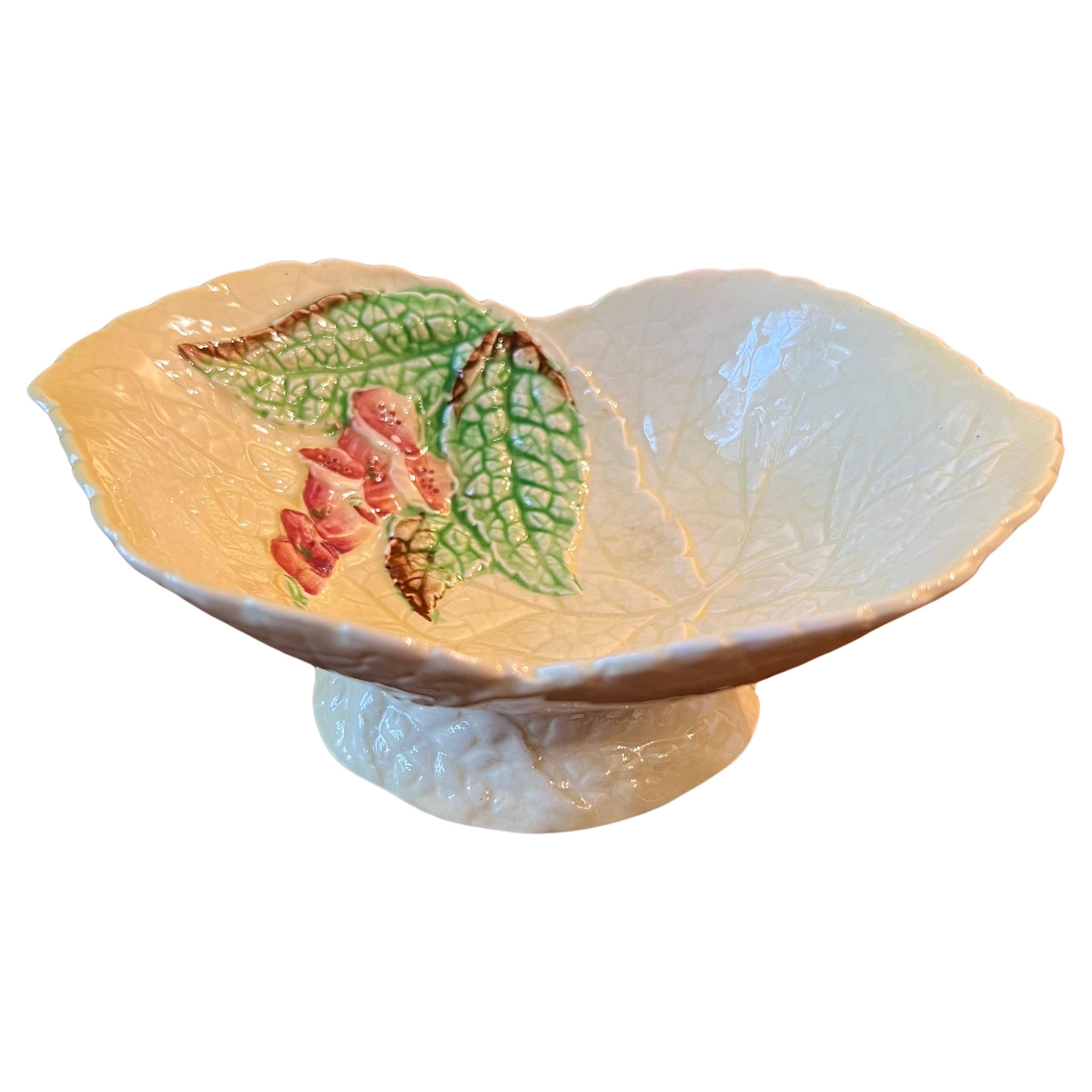 Vintage Carlton Ware Fox Glove Yellow Dish For Sale at 1stDibs