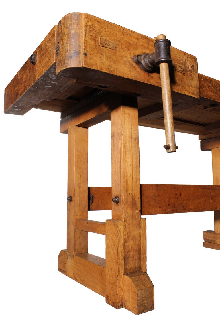 Vintage Carpenters Bench at 1stDibs