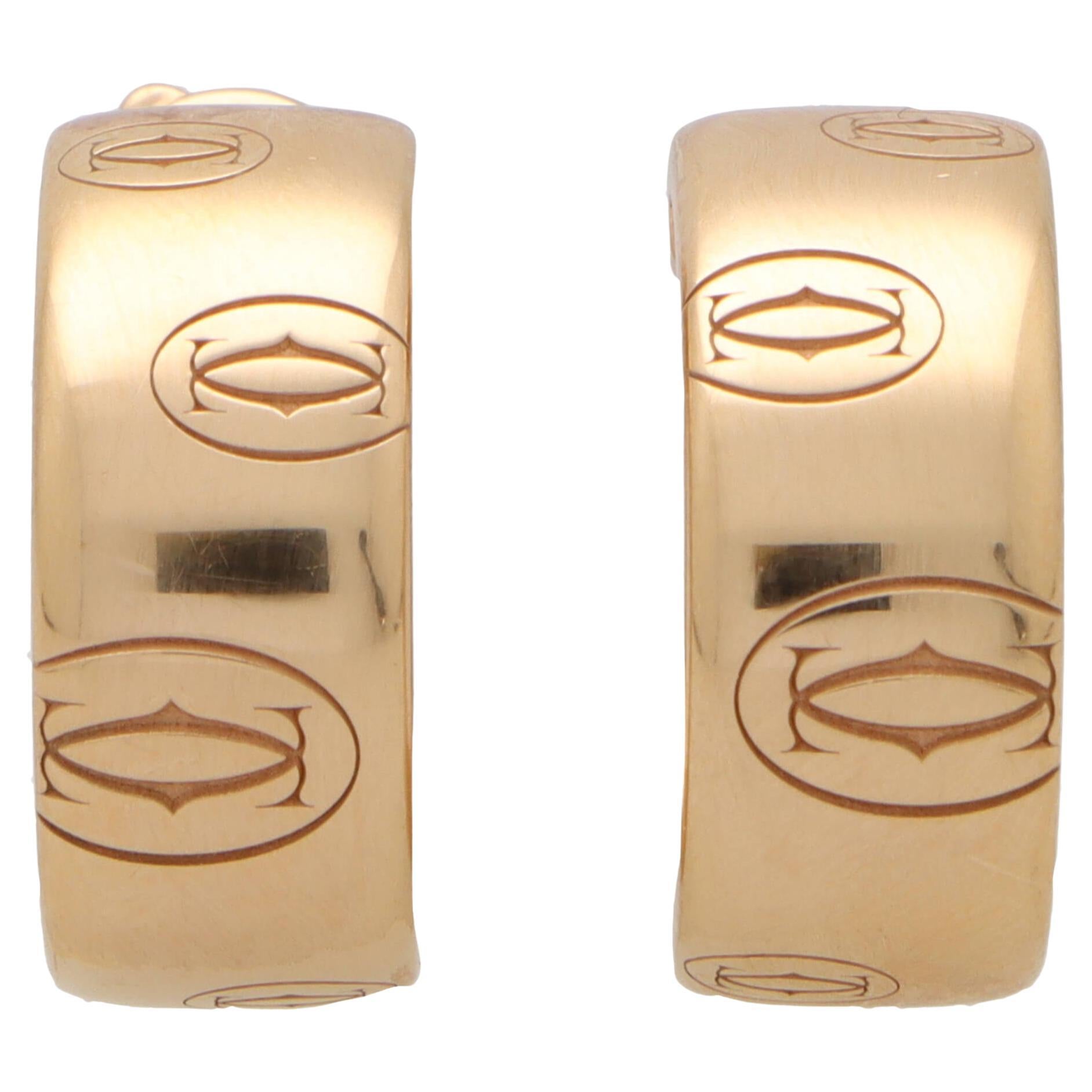 Cartier Magnificent Modernist Gold Set For Sale at 1stDibs