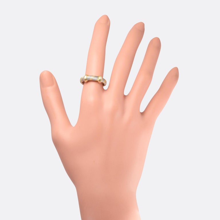 Vintage Cartier "Or Et Acier" Gold and Steel Ring at 1stDibs | cartier ...