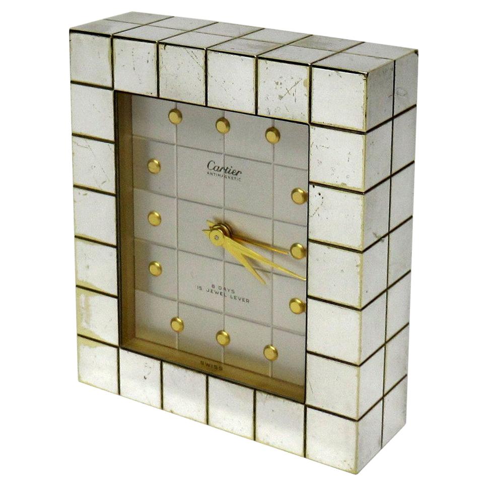 Vintage Cartier Clock - 4 For Sale on 1stDibs | cartier clock price ...