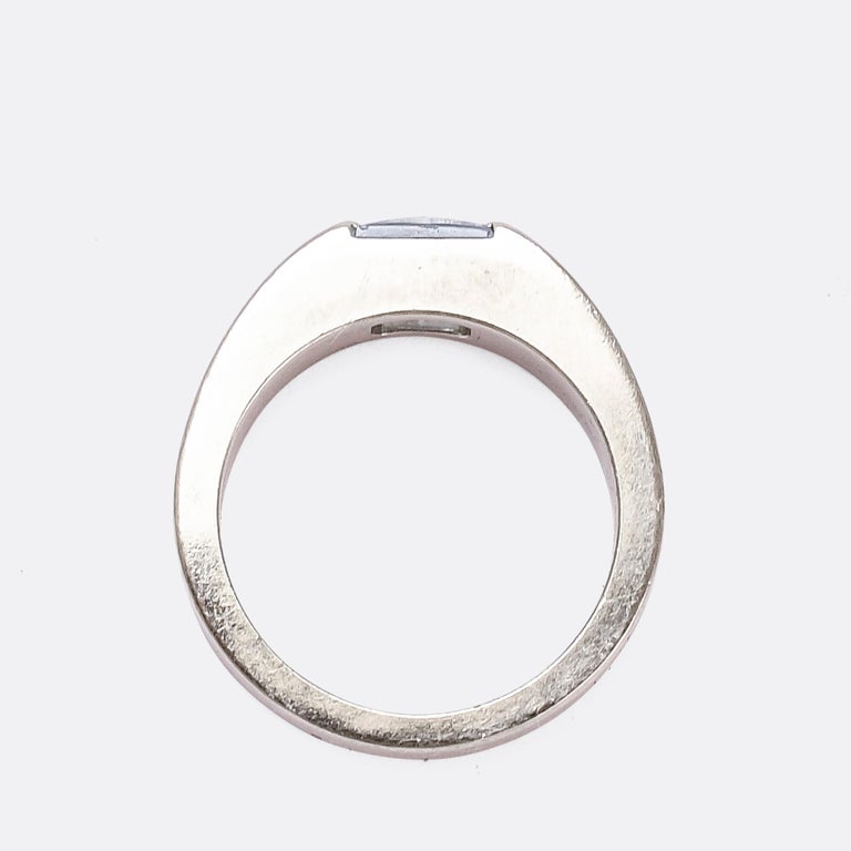 Vintage Cartier Topaz Signet Ring at 1stDibs