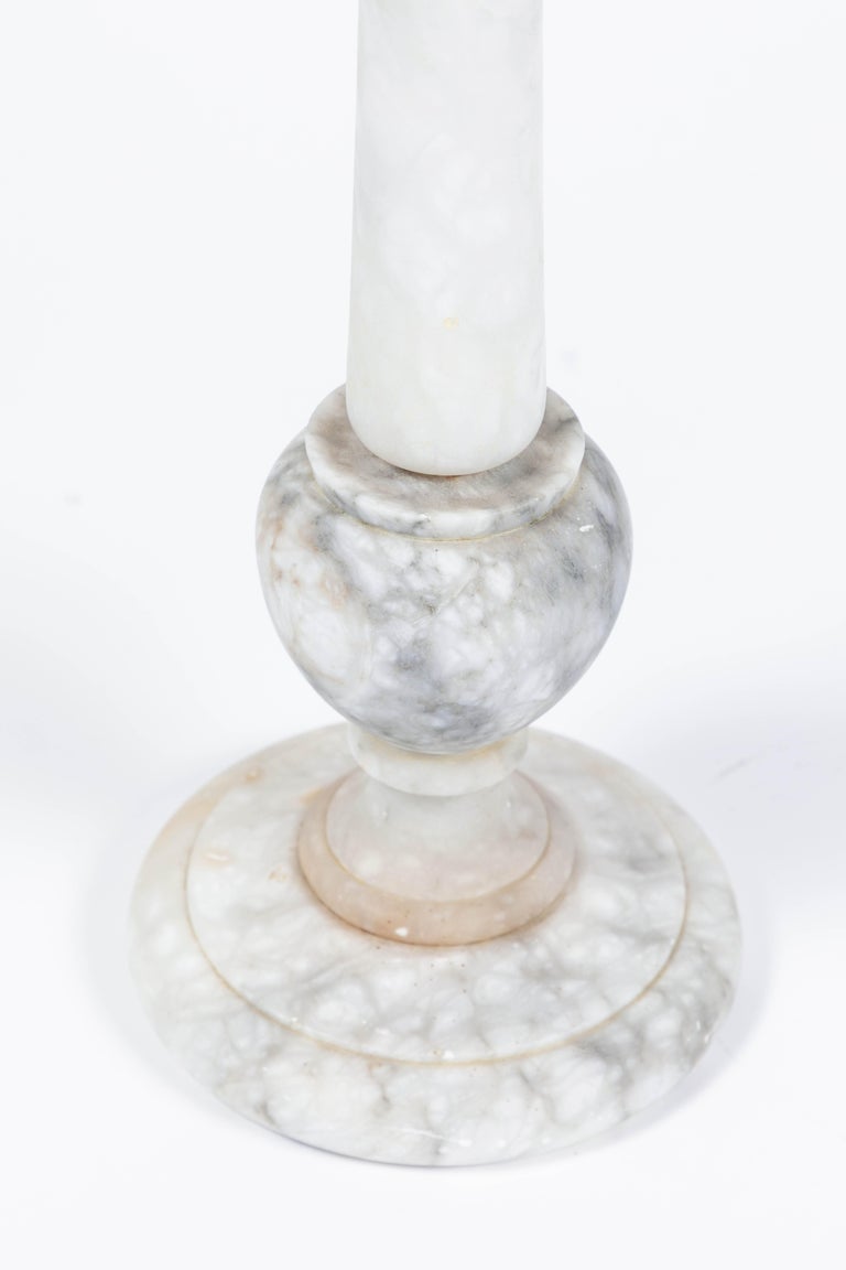 Vintage Carved Alabaster Drink Table from Italy at 1stDibs