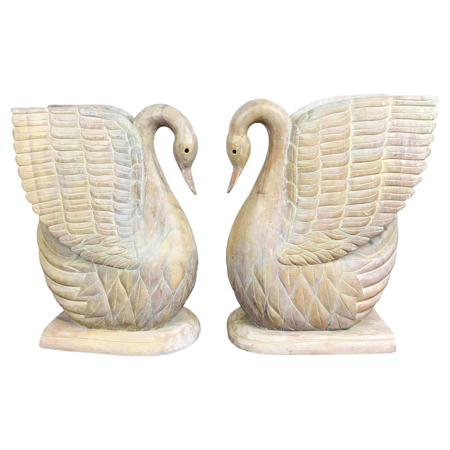 Double Swan Table Base at 1stDibs