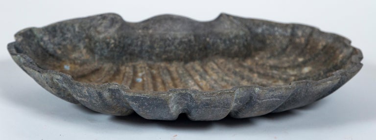Vintage Cast Aluminum Shell Form Garden Ornament, circa 1950's For Sale ...