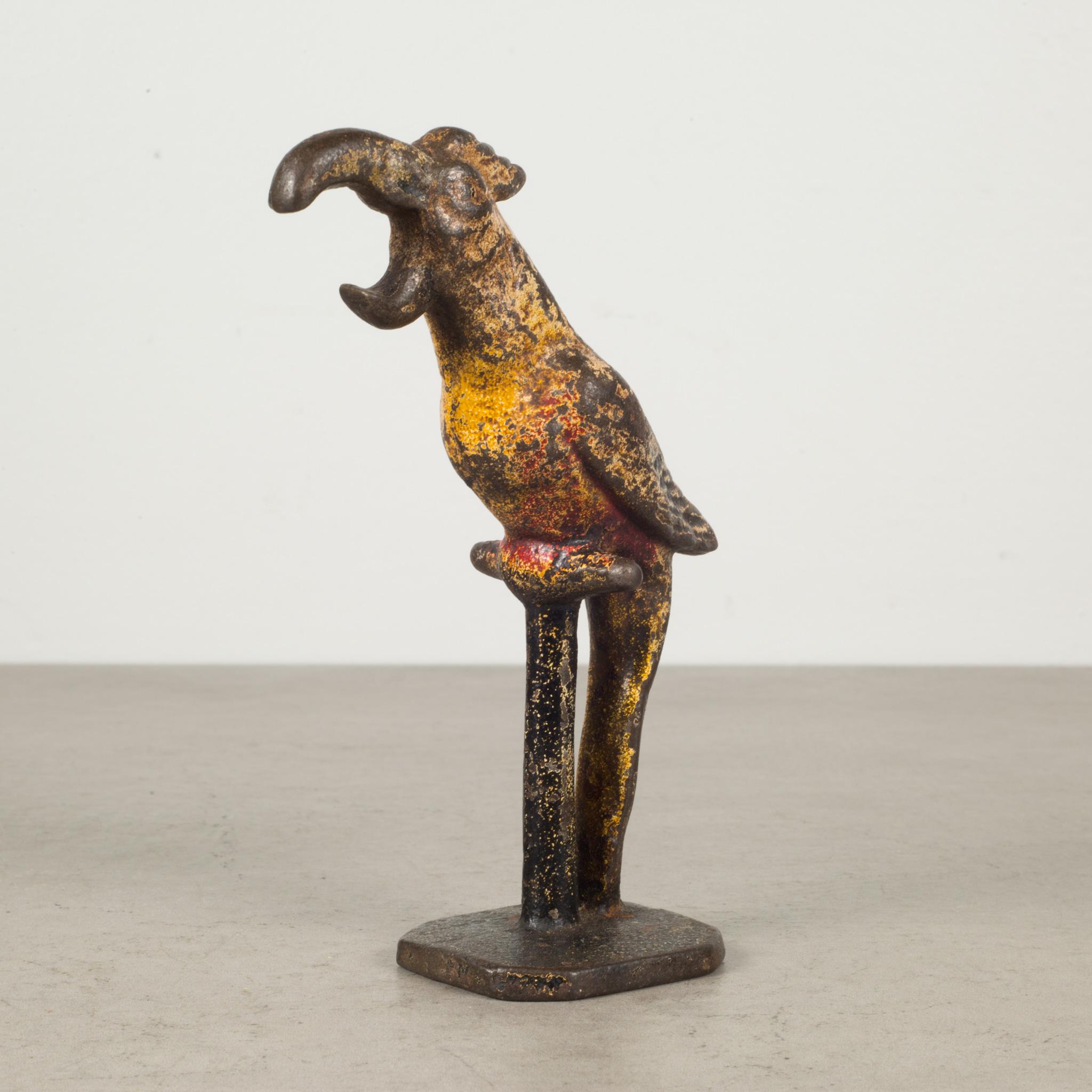 Vintage Cast Iron Parrot Bottle Opener, c.1940-1950 at 1stDibs
