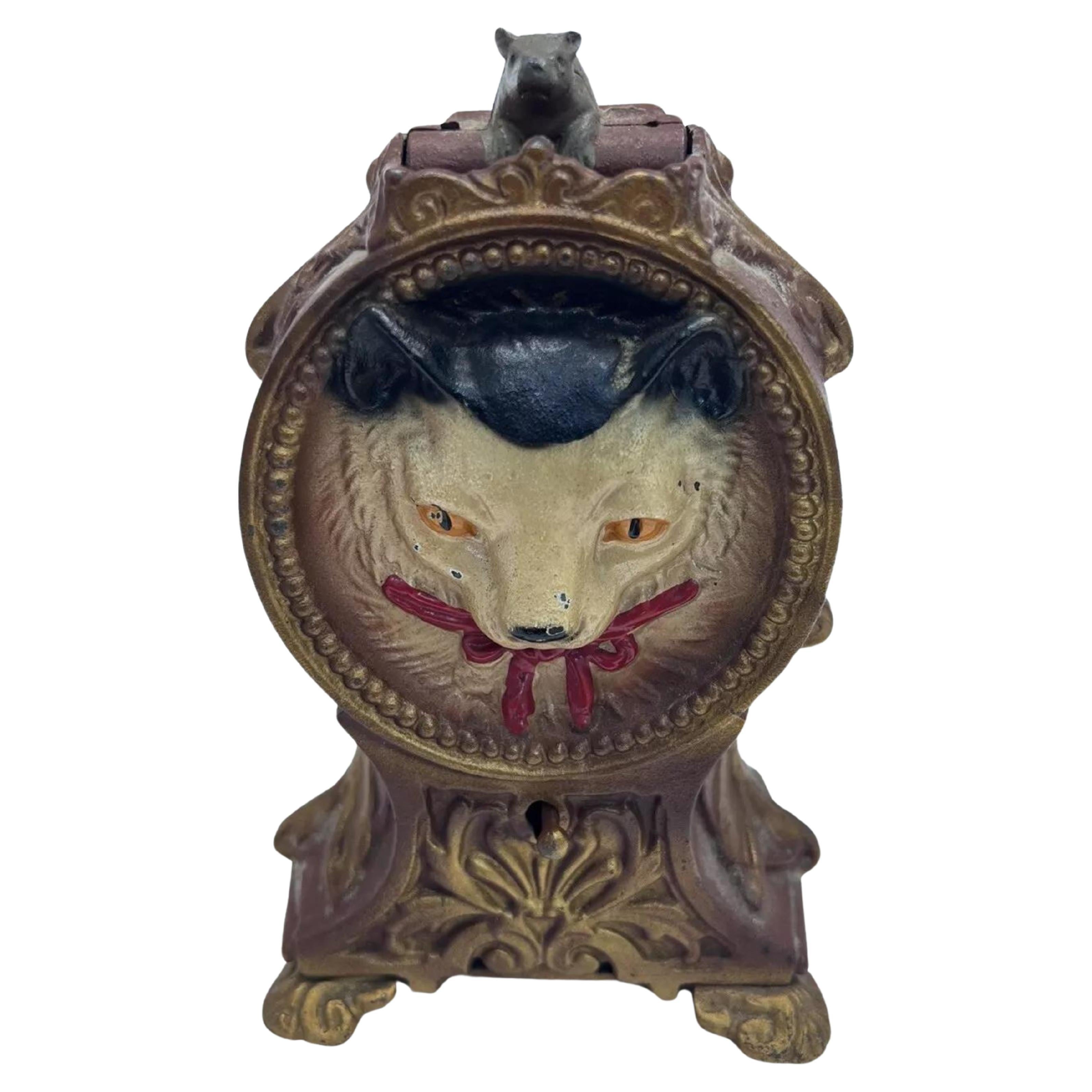 Vintage Cast Iron Mason and Hod Carrier Bank Coin Piggy Bank Taiwan ...