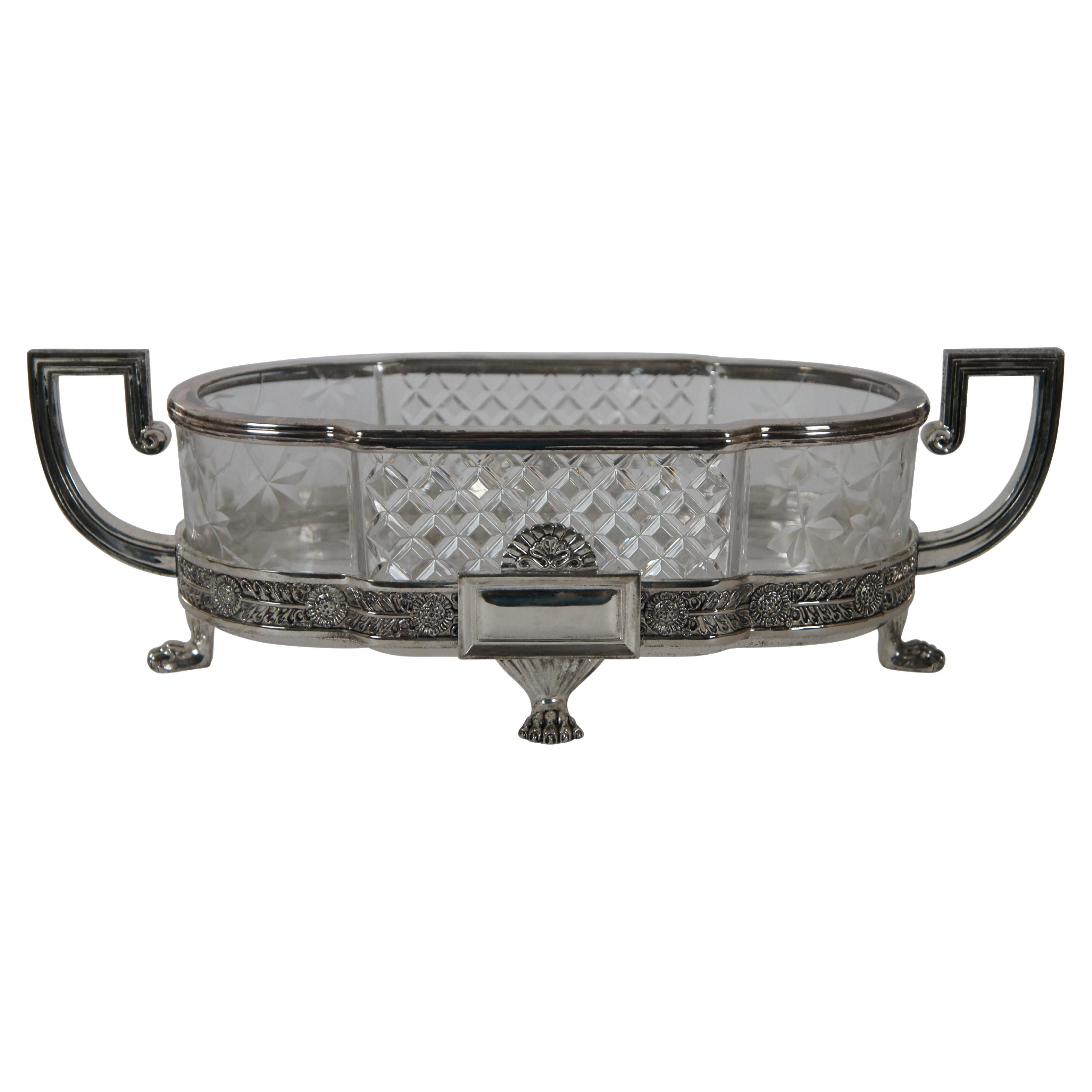 Large Vintage Faux Bois Brass Compote Love Cup or Trophy Cup, India For ...