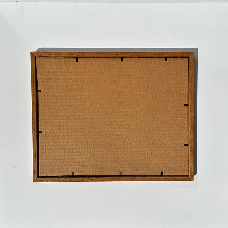 Vintage Cat Block Print For Sale at 1stDibs