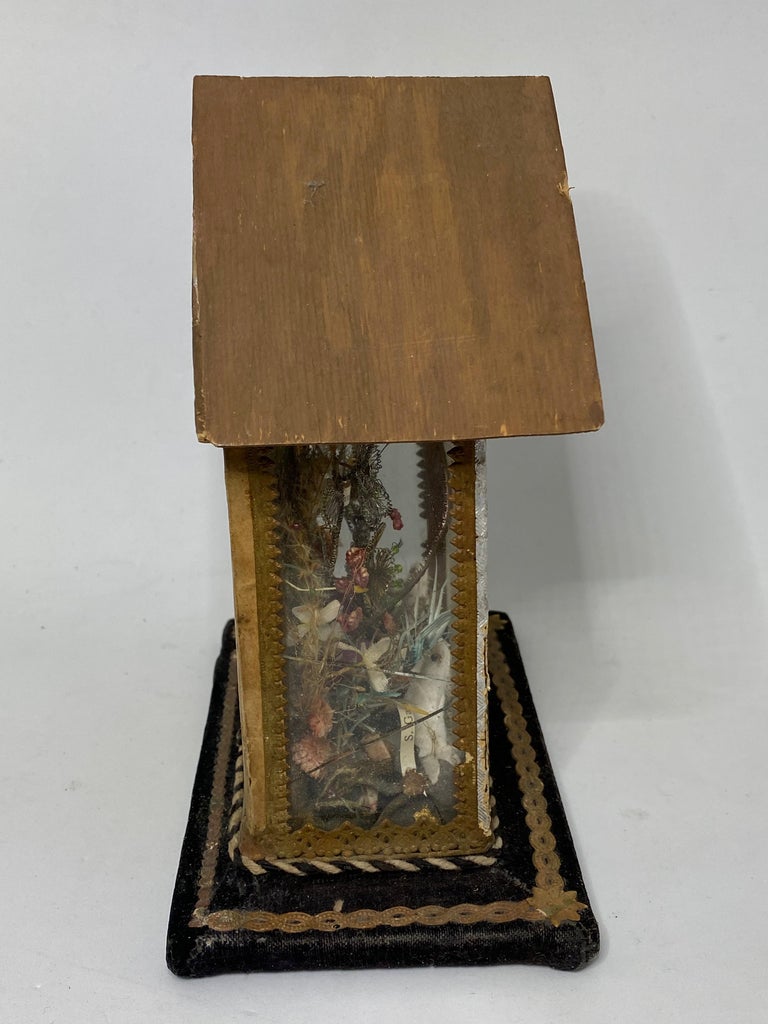 Vintage Catholic Reliquary Box Monastery Work with Relics of Different ...