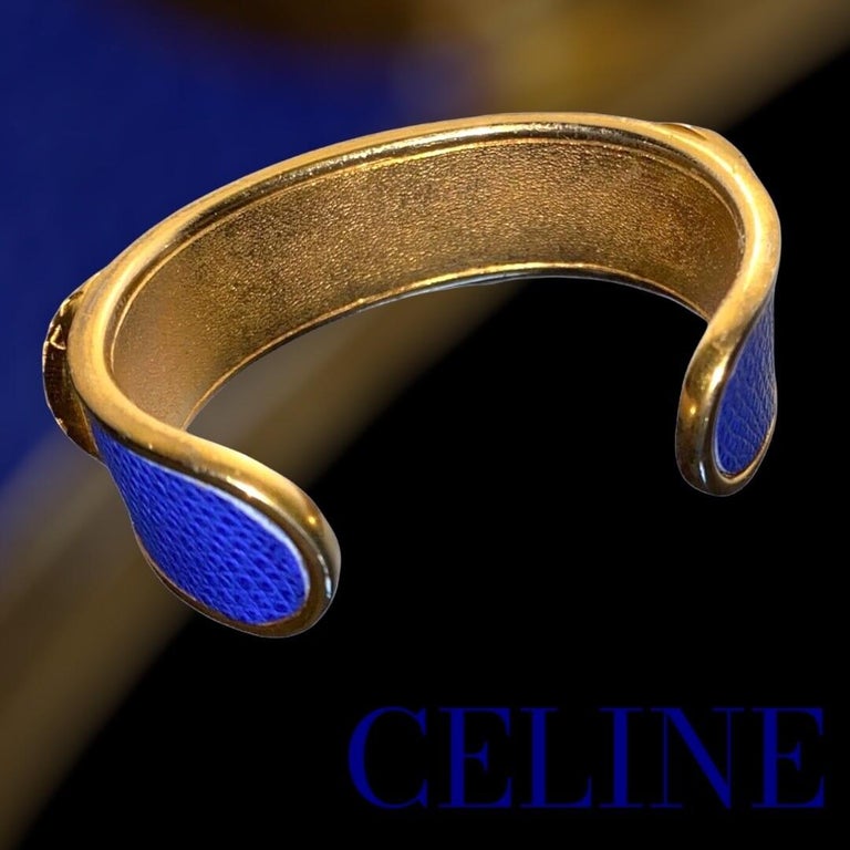Vintage CELINE bracelet For Sale at 1stDibs