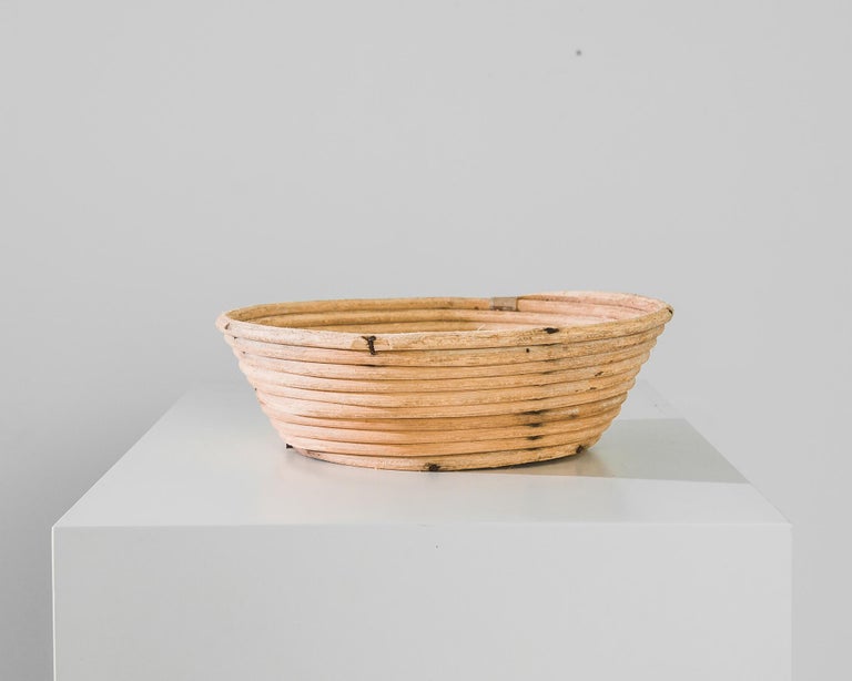 Vintage Central European Bread Proofing Basket at 1stDibs