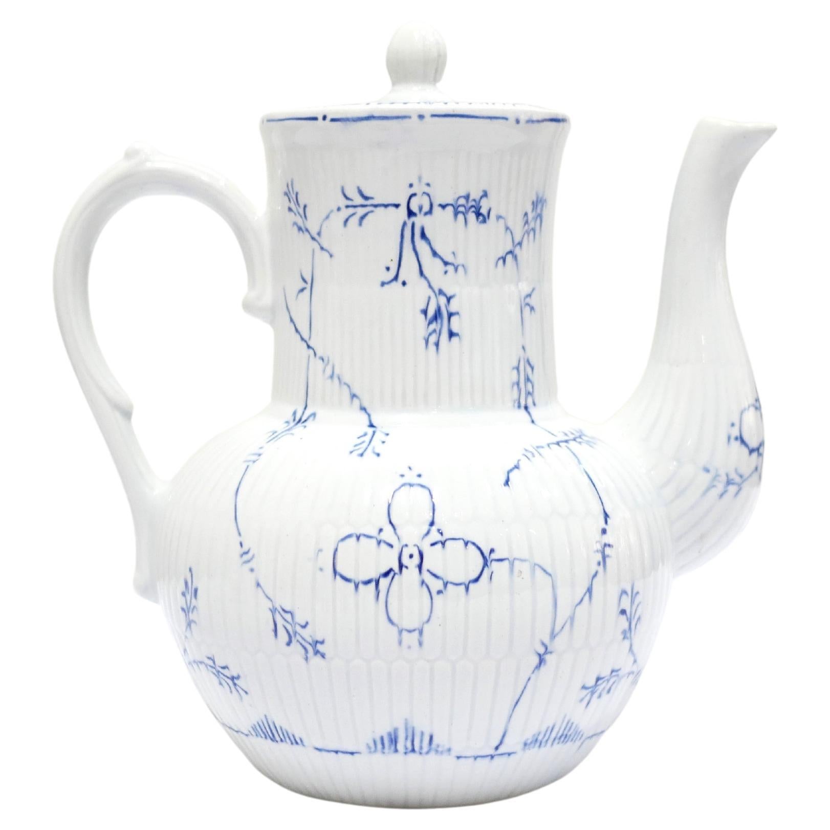 Vintage Ceramic Coffee Maker by Boch La Louvière For Sale at 1stDibs