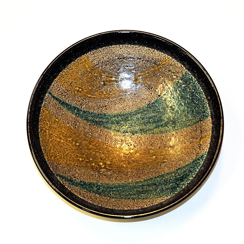 Vintage Ceramic Dish Campo by Ingrid Atterberg for Upsala-Ekeby Sweden ...