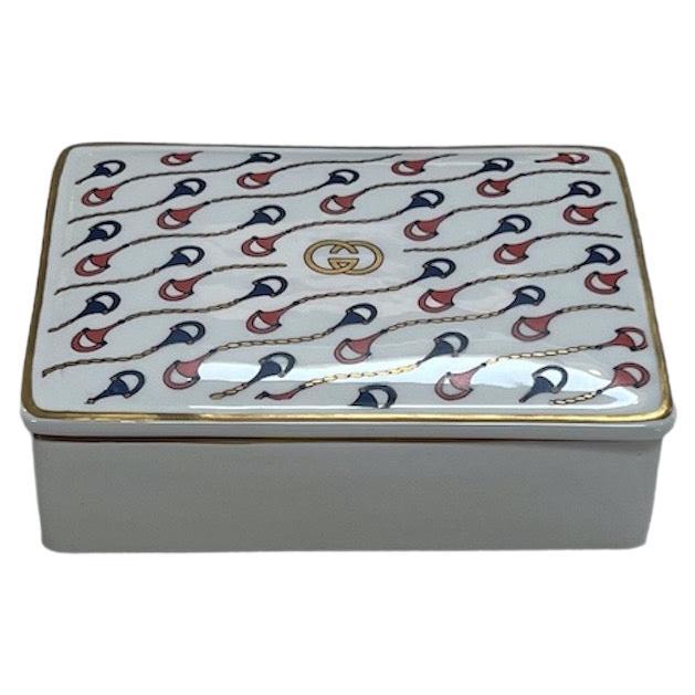 Vintage Ceramic Gucci Box 1970s For Sale at 1stDibs