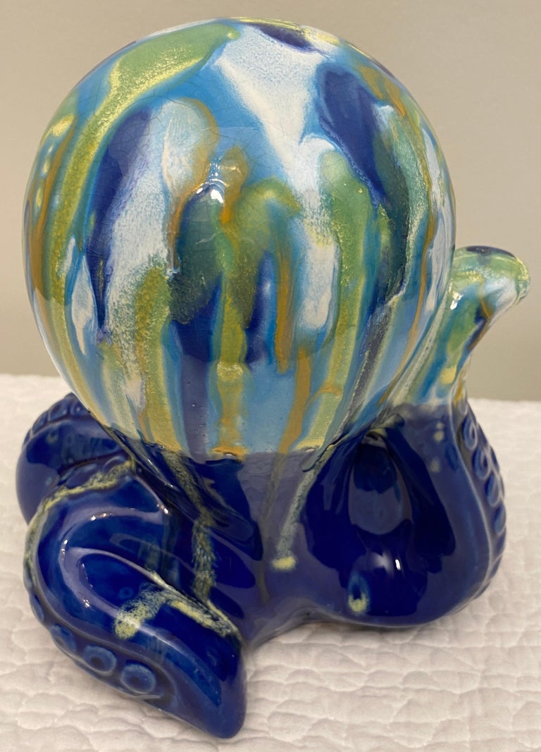 Vintage Ceramic Sculpted Octopus For Sale at 1stDibs