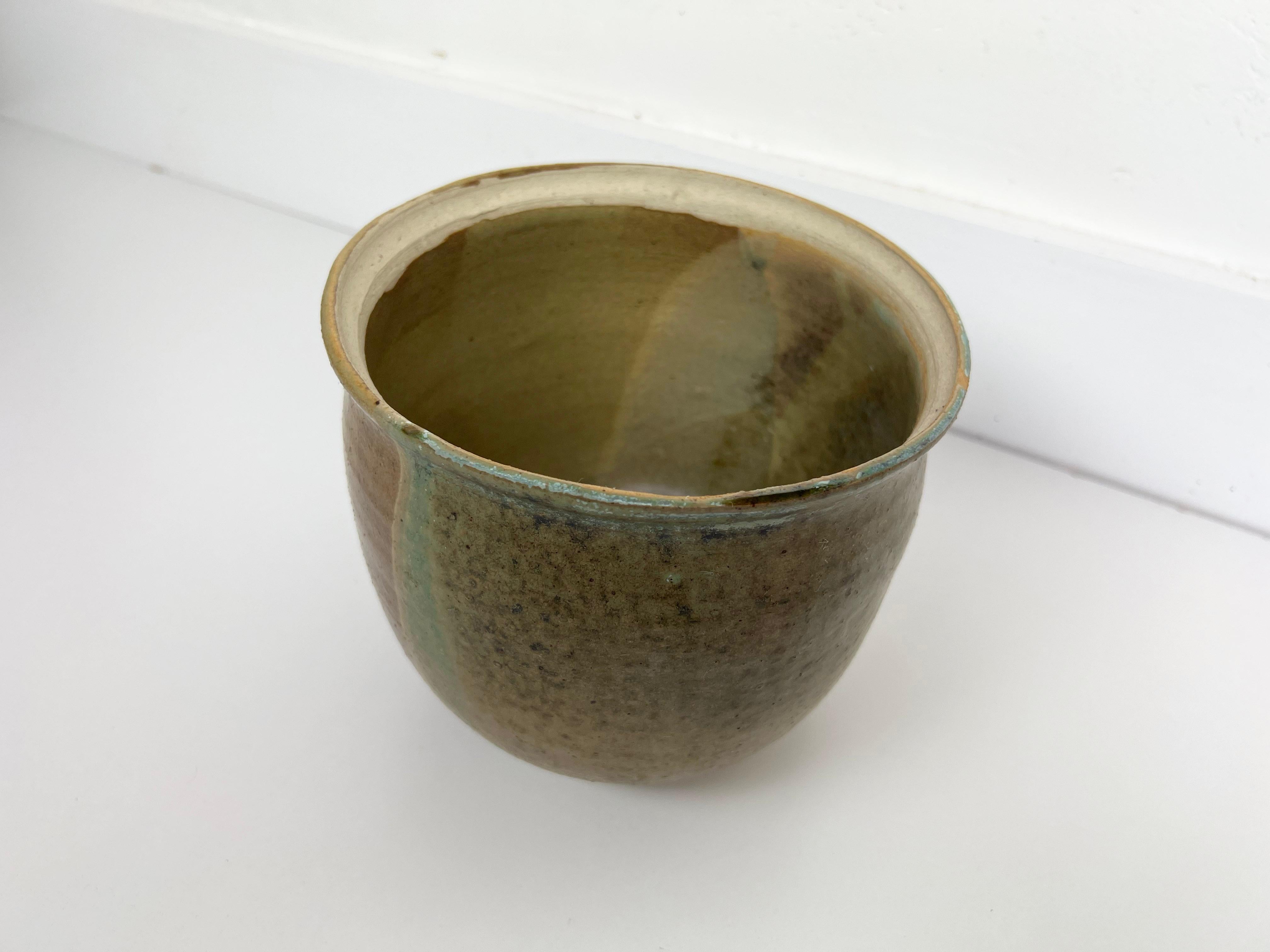 Vintage Ceramic Stoneware Planter, 1979 at 1stDibs