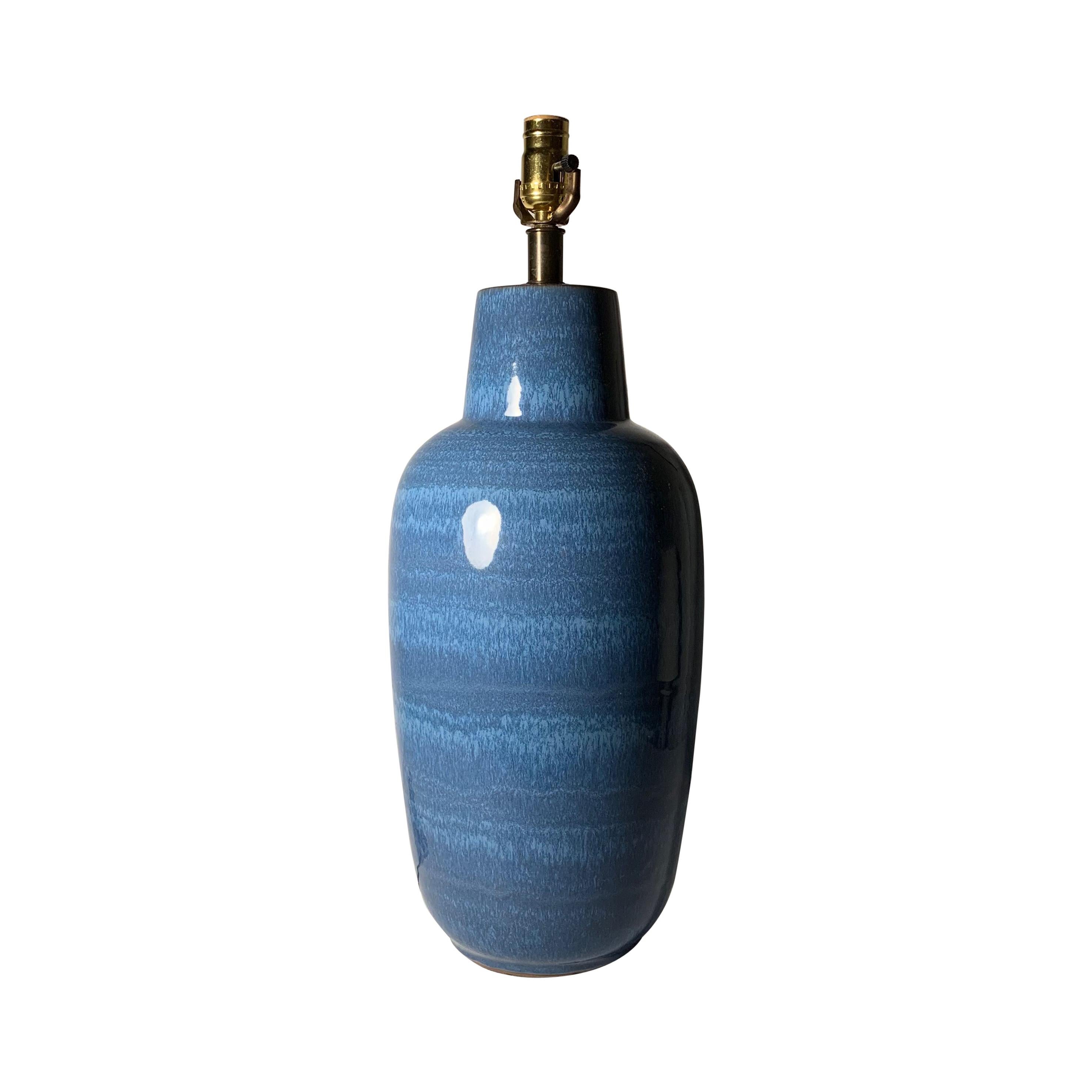 Ceramic Table Lamp by Lee Rosen for Design Technics For Sale at 1stDibs