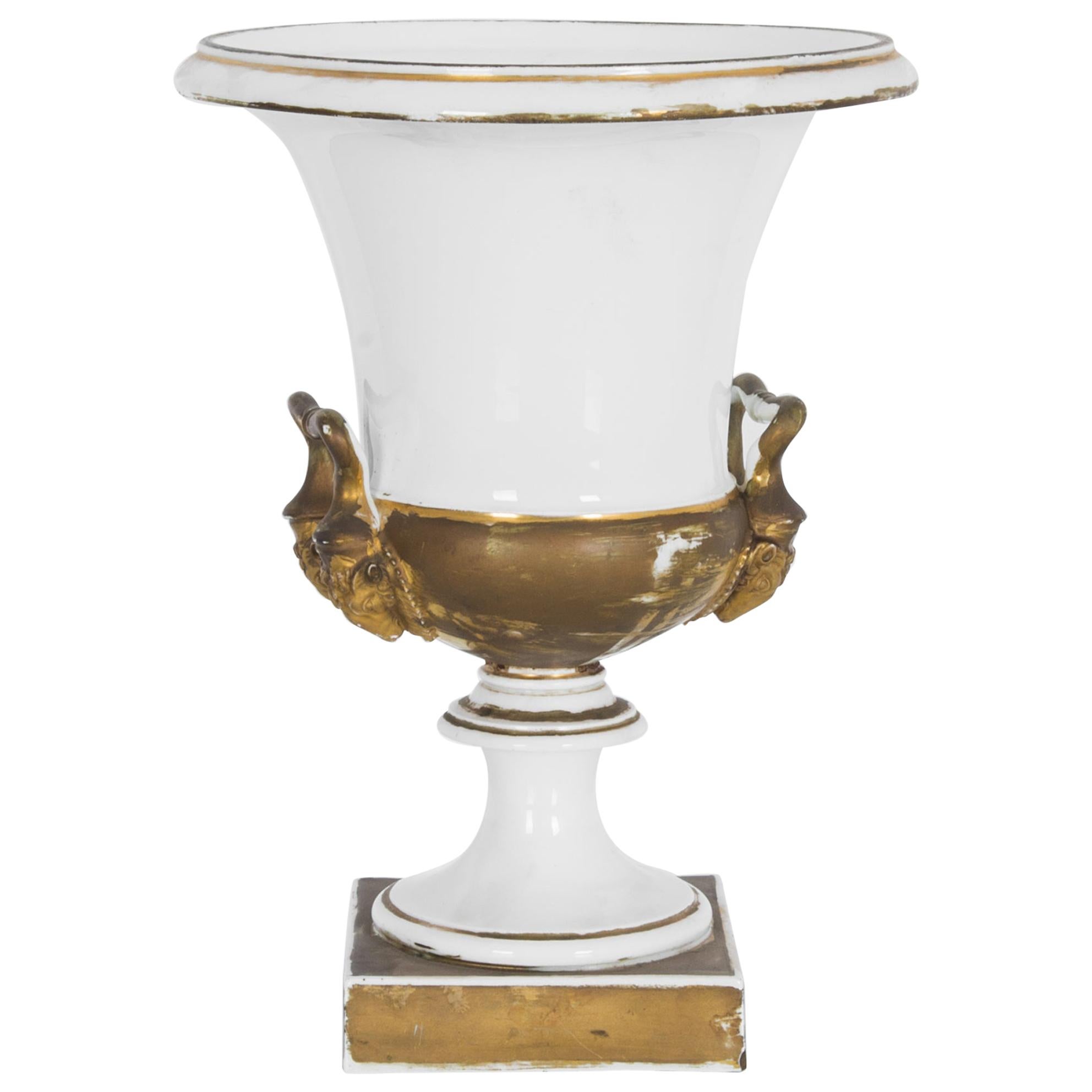 Vintage Ceramic Trophy on Stand at 1stDibs