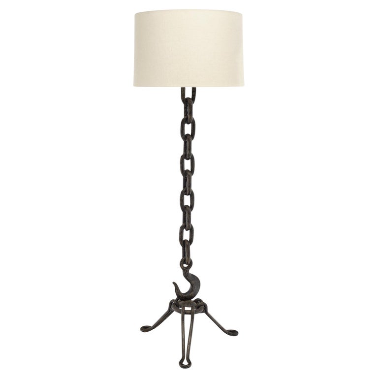 Vintage Chain Floor Lamp at 1stDibs