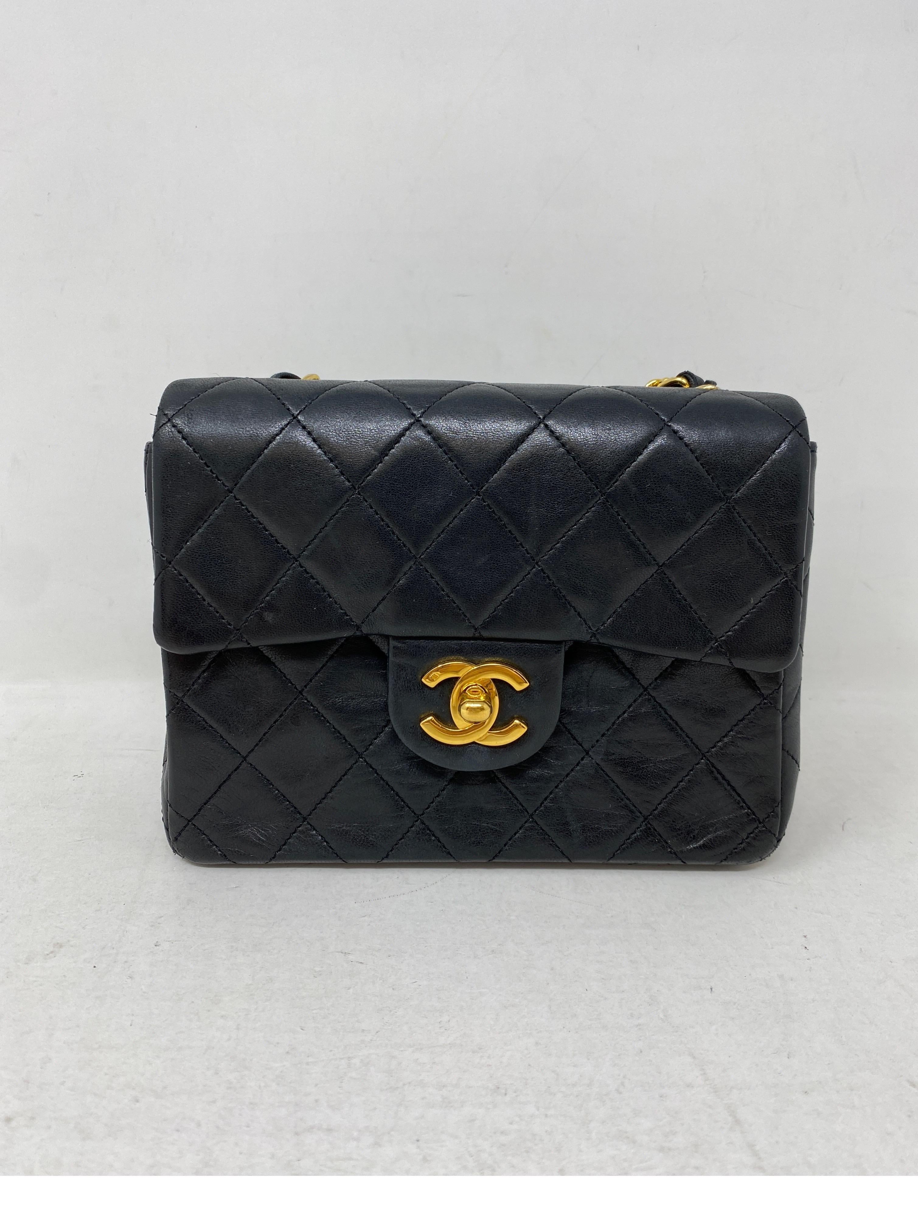 Vintage Chanel Black Mini Bag at 1stDibs | vintage chanel mini, chanel ...