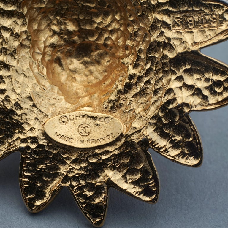 Vintage Chanel Lion Head Medallion Necklace For Sale at 1stDibs | lion ...