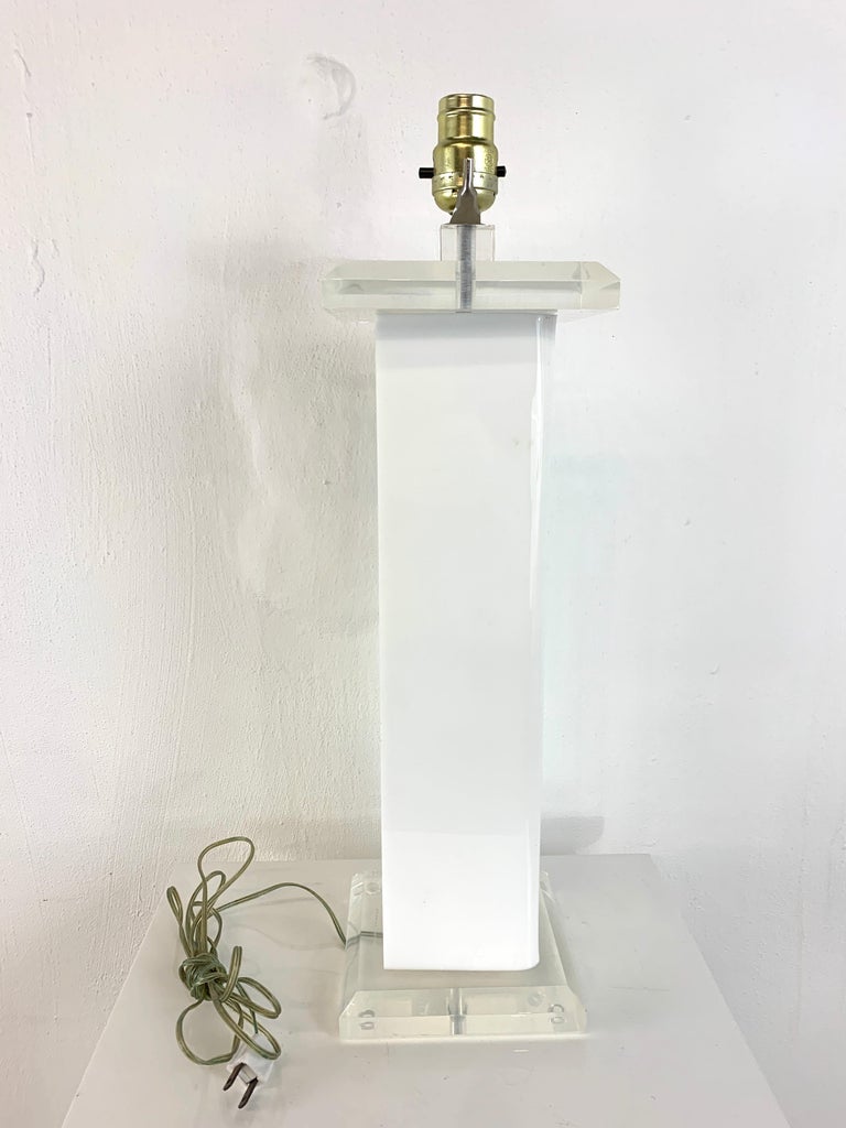 Vintage Chanel Store Display Lucite Lamp For Sale at 1stDibs | chanel ...