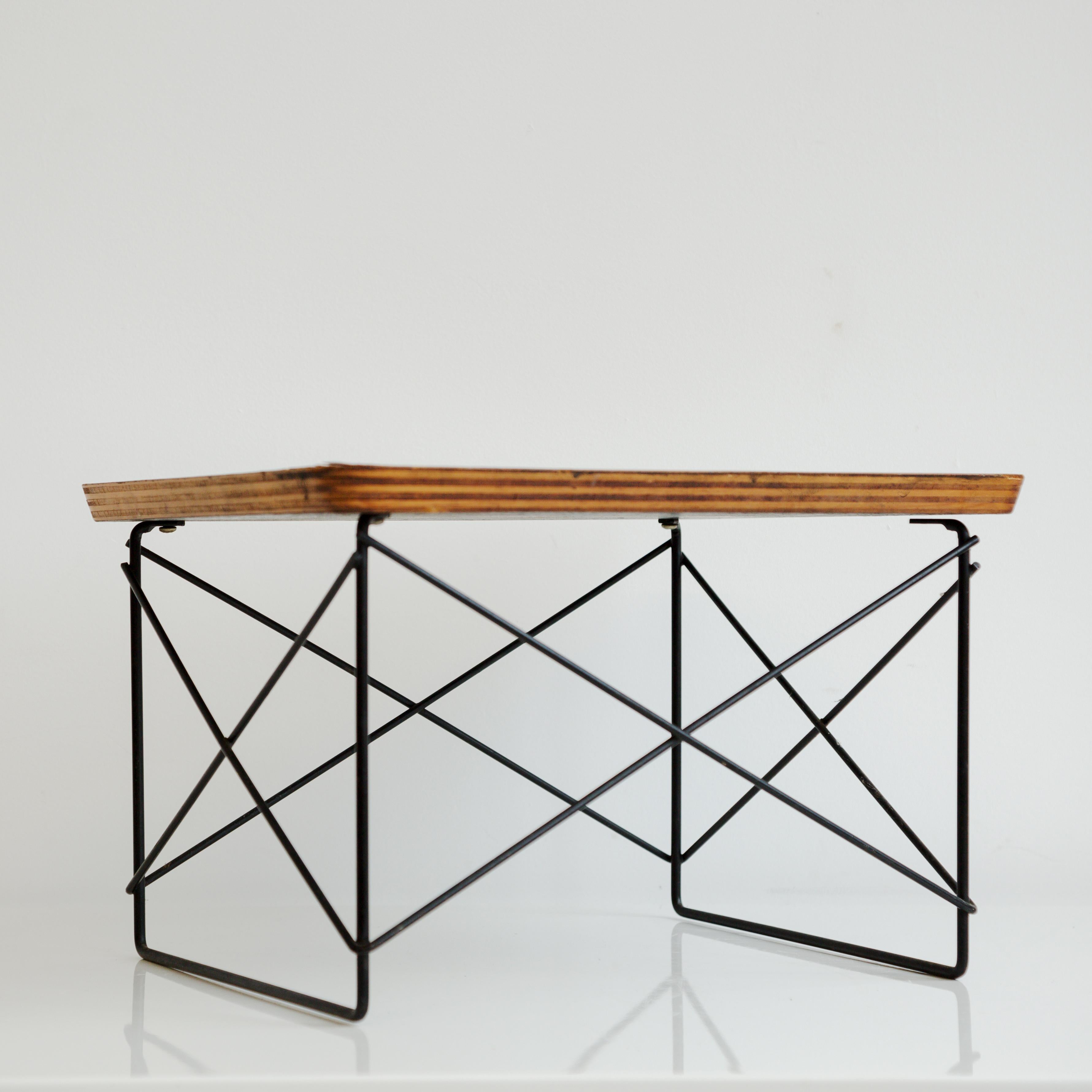 Vintage Charles Eames 'LTR' Side Table for Herman Miller, Mid-Century ...