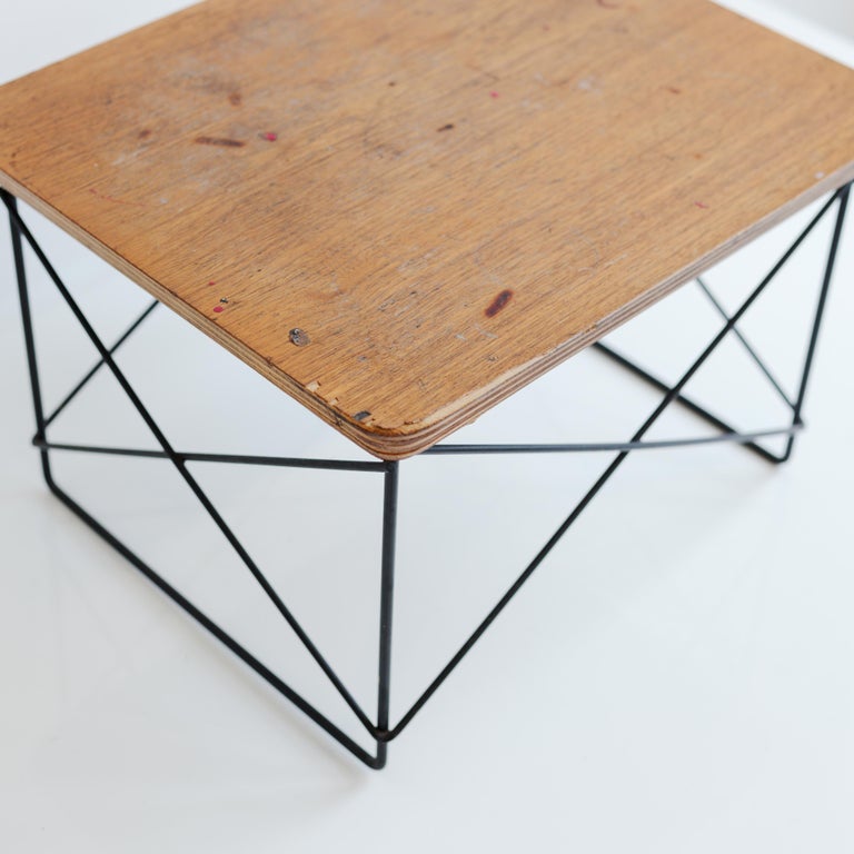 Vintage Charles Eames 'LTR' Side Table for Herman Miller, Mid-Century ...