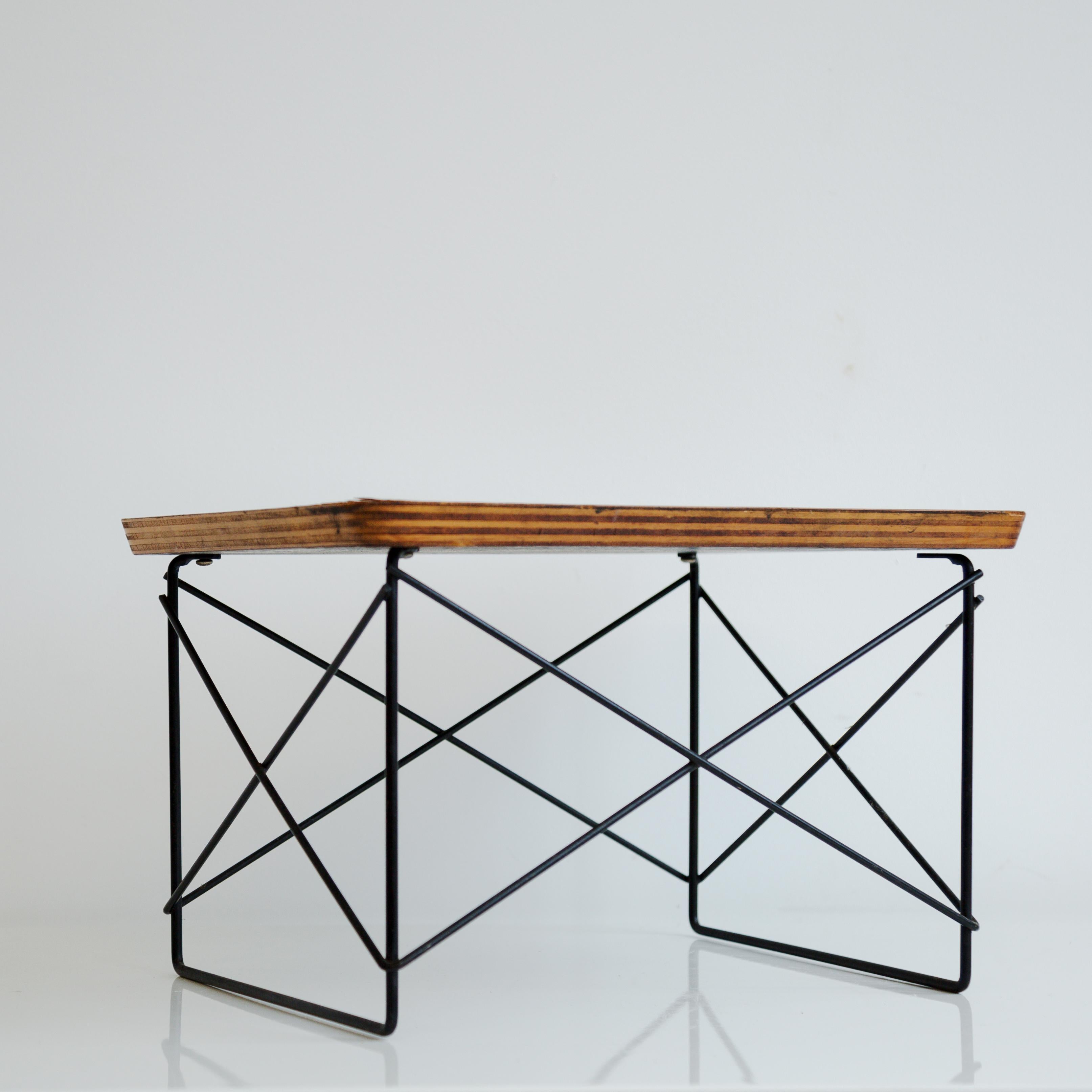 Vintage Charles Eames 'LTR' Side Table for Herman Miller, Mid-Century ...