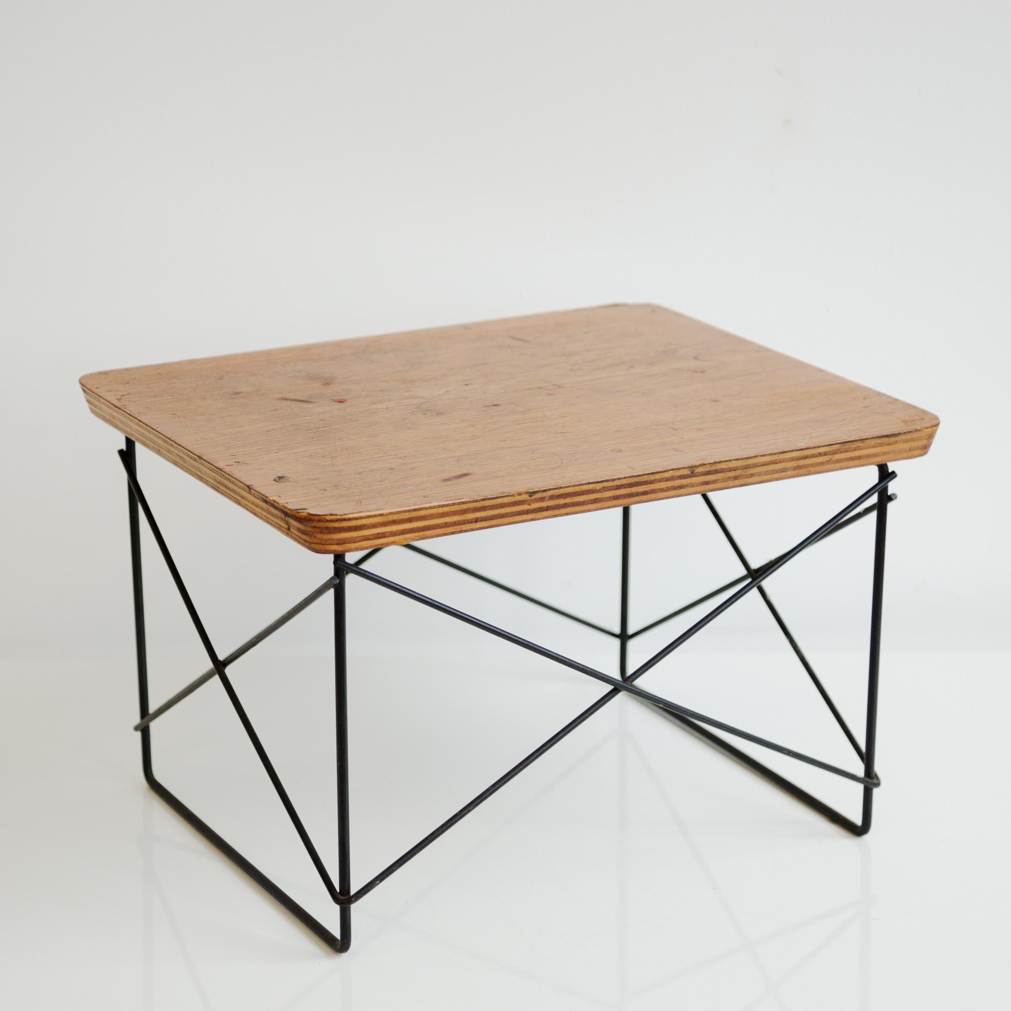Vintage Charles Eames 'LTR' Side Table for Herman Miller, Mid-Century ...