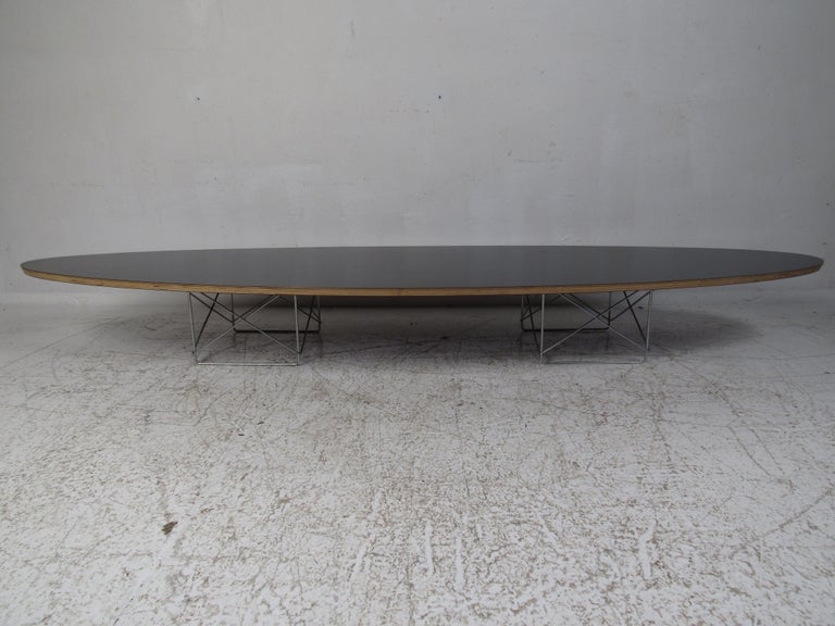 Vintage Charles and Ray Eames Surfboard Coffee Table for Herman Miller For Sale at 1stDibs