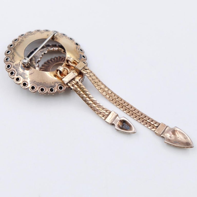 Vintage Charles Reis Sterling Gold Filled Brooch 1930s at 1stDibs ...