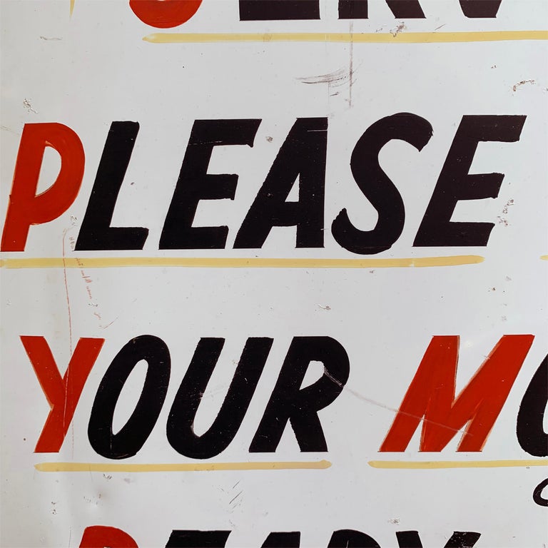 Vintage Cheeky Shop Sign at 1stDibs