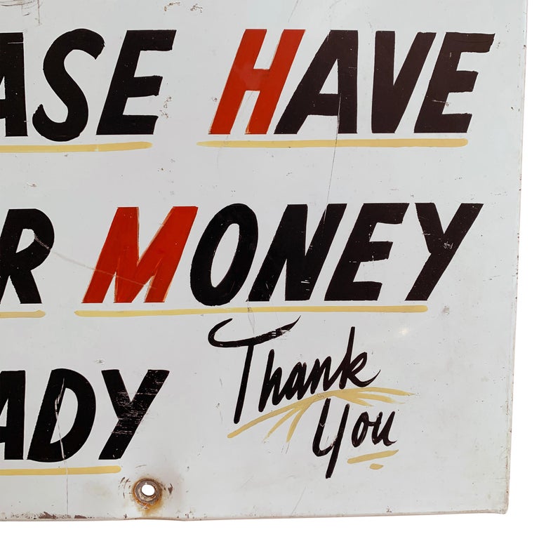 Vintage Cheeky Shop Sign at 1stDibs