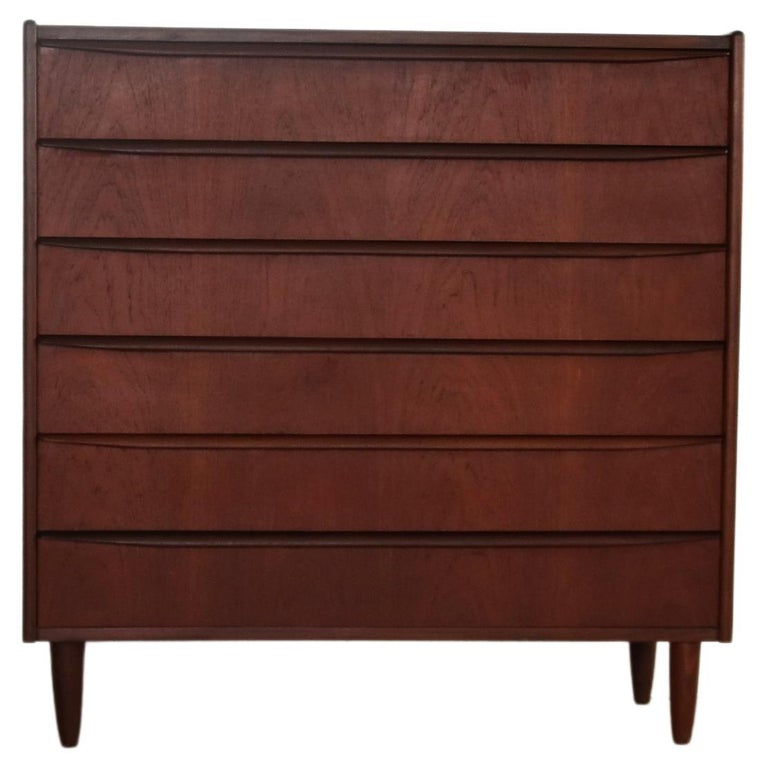 Vintage Chest of Drawers Cabinet Teak 60s Danish For Sale at 1stDibs