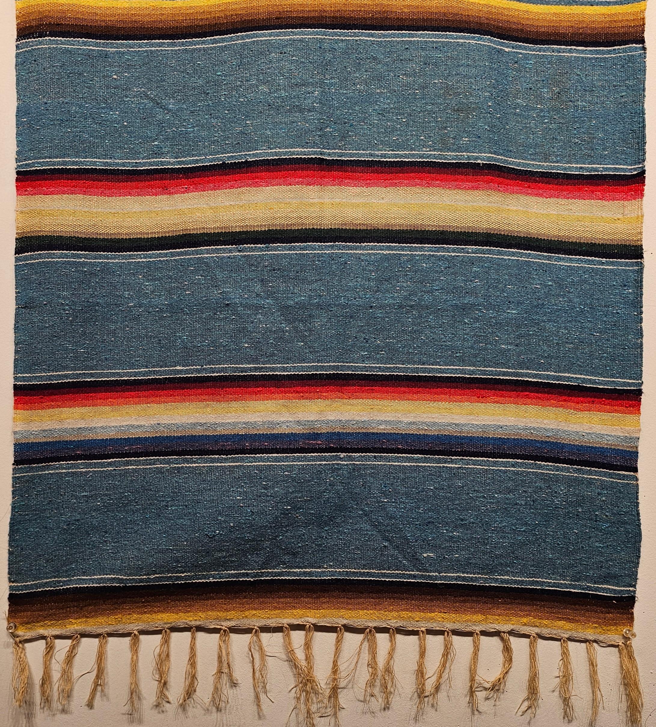 Vintage Chimayo Area Rug, 2’ 2” x 4’ 1” at 1stDibs